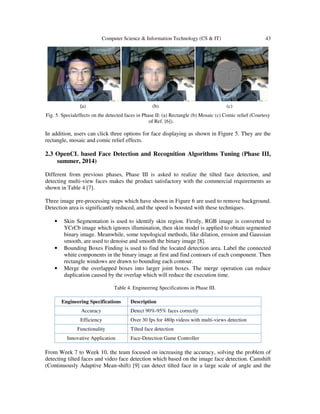 DESIGN AND IMPLEMENTATION OF INTEL-SPONSORED REAL-TIME MULTIVIEW FACE DETECTION SYSTEM | PDF