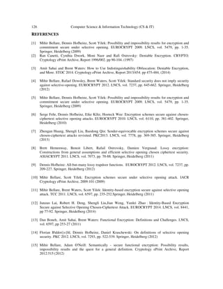Selective Opening Secure Functional Encryption | PDF