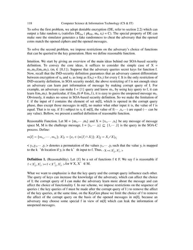 Selective Opening Secure Functional Encryption | PDF