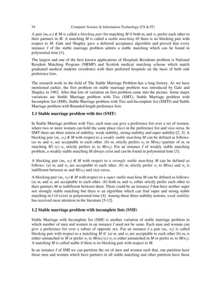 STABLE MARRIAGE PROBLEM WITH TIES AND INCOMPLETE BOUNDED LENGTH ...