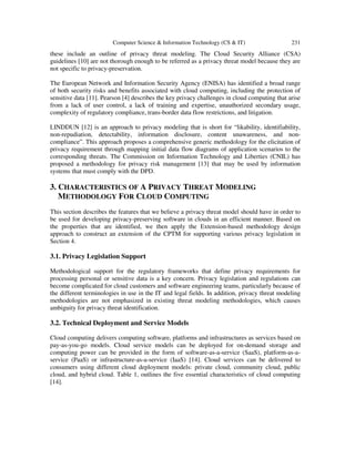 ADVANCED CLOUD PRIVACY THREAT MODELING | PDF