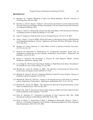 APPLICATION OF BICLUSTERING TECHNIQUE IN MACHINE MONITORING | PDF