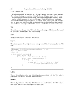 JPL : IMPLEMENTATION OF A PROLOG SYSTEM SUPPORTING INCREMENTAL TABULATION | PDF | Databases ...