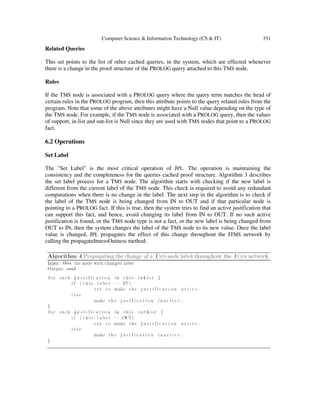 JPL : IMPLEMENTATION OF A PROLOG SYSTEM SUPPORTING INCREMENTAL TABULATION | PDF | Databases ...