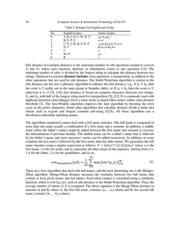 PERSONAL IDENTITY MATCHING | PDF