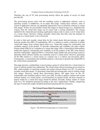 FEATURE-MODEL-BASED COMMONALITY AND VARIABILITY ANALYSIS FOR VIRTUAL CLUSTER DISK PROVISIONING | PDF