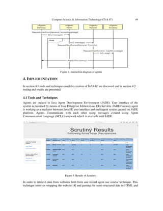 MULTIAGENT SYSTEM FOR SCRUTINY OF ADMISSION FORMS USING AUTOMATIC KNOWLEDGE CAPTURE | PDF