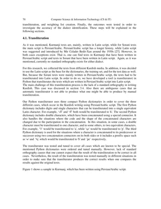 AUTOMATIC KURDISH DIALECTS IDENTIFICATION | PDF