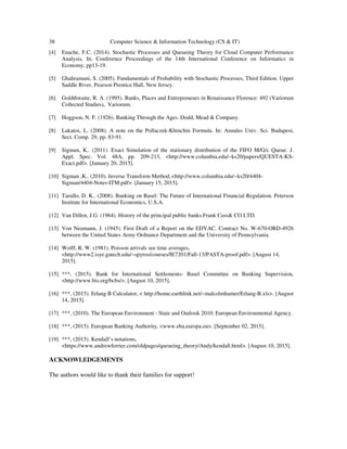 Applications of the Erlang B and C Formulas to Model a Network of Banking Computer Systems ...