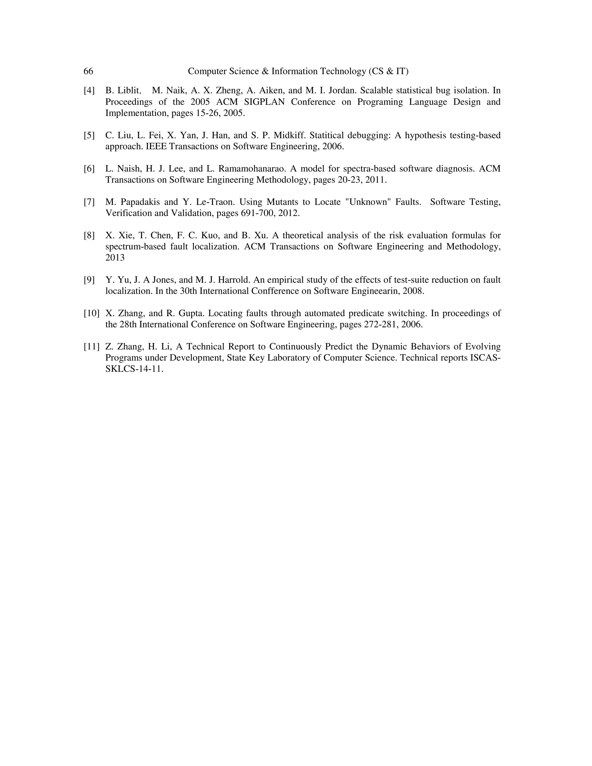 USING MUTATION IN FAULT LOCALIZATION | PDF