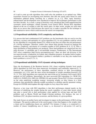 Weights Stagnation in Dynamic Local Search for SAT | PDF