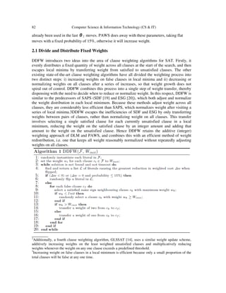 Weights Stagnation in Dynamic Local Search for SAT | PDF