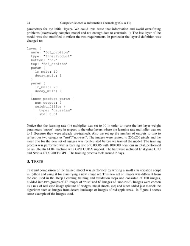 CORROSION DETECTION USING A.I. : A COMPARISON OF STANDARD COMPUTER VISION TECHNIQUES AND DEEP ...