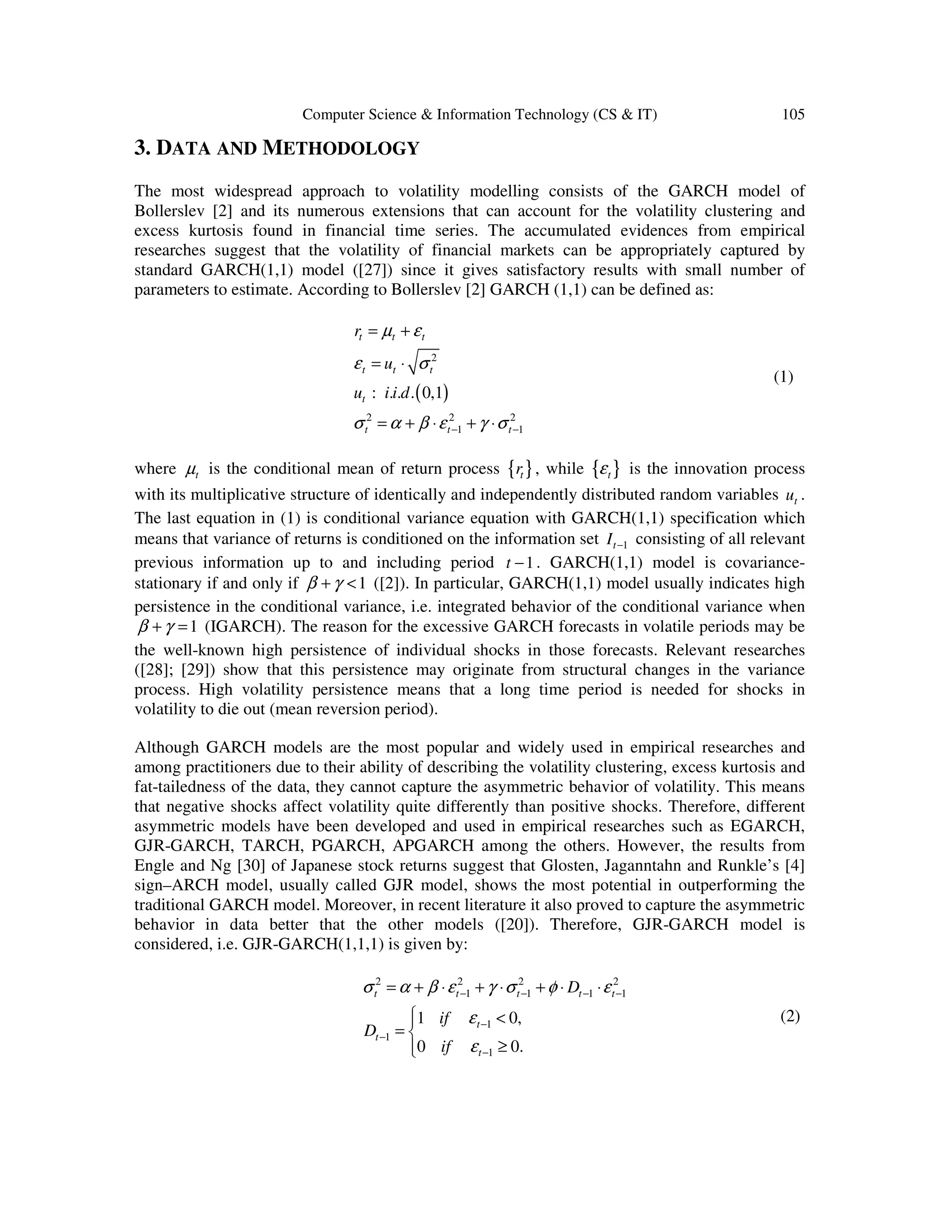 Nonlinear Extension Of Asymmetric Garch Model Within Neural Network Framework Pdf