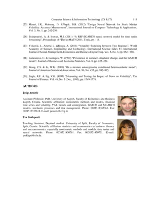 Nonlinear Extension of Asymmetric Garch Model within Neural Network Framework | PDF