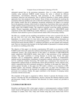 NONLINEAR EXTENSION OF ASYMMETRIC GARCH MODEL WITHIN NEURAL NETWORK FRAMEWORK | PDF