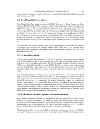 Vulnerabilities of the SSL/TLS Protocol | PDF