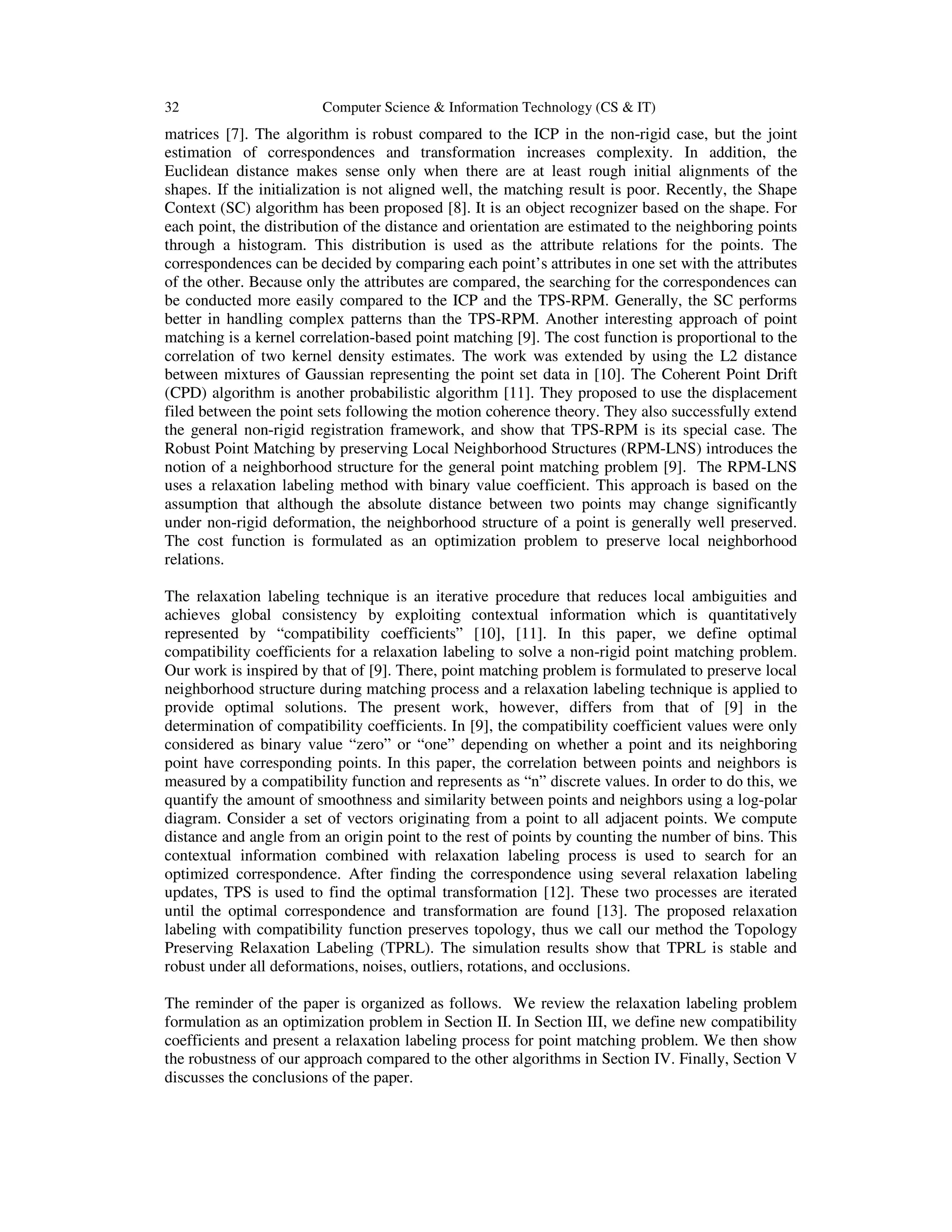 IMAGE REGISTRATION USING ADVANCED TOPOLOGY PRESERVING RELAXATION LABELING | PDF