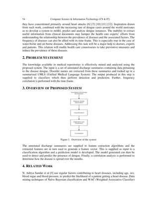 DENGUE DETECTION AND PREDICTION SYSTEM USING DATA MINING WITH FREQUENCY ANALYSIS | PDF