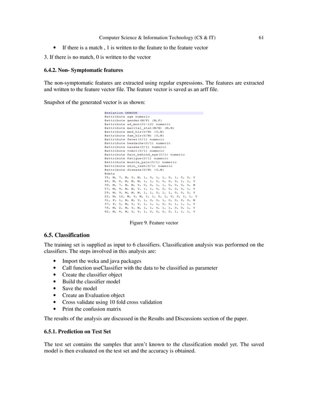 DENGUE DETECTION AND PREDICTION SYSTEM USING DATA MINING WITH FREQUENCY ANALYSIS | PDF