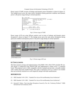 DESIGN OF IEEE 1149.1 TAP CONTROLLER IP CORE | PDF