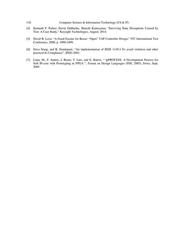 DESIGN OF IEEE 1149.1 TAP CONTROLLER IP CORE | PDF
