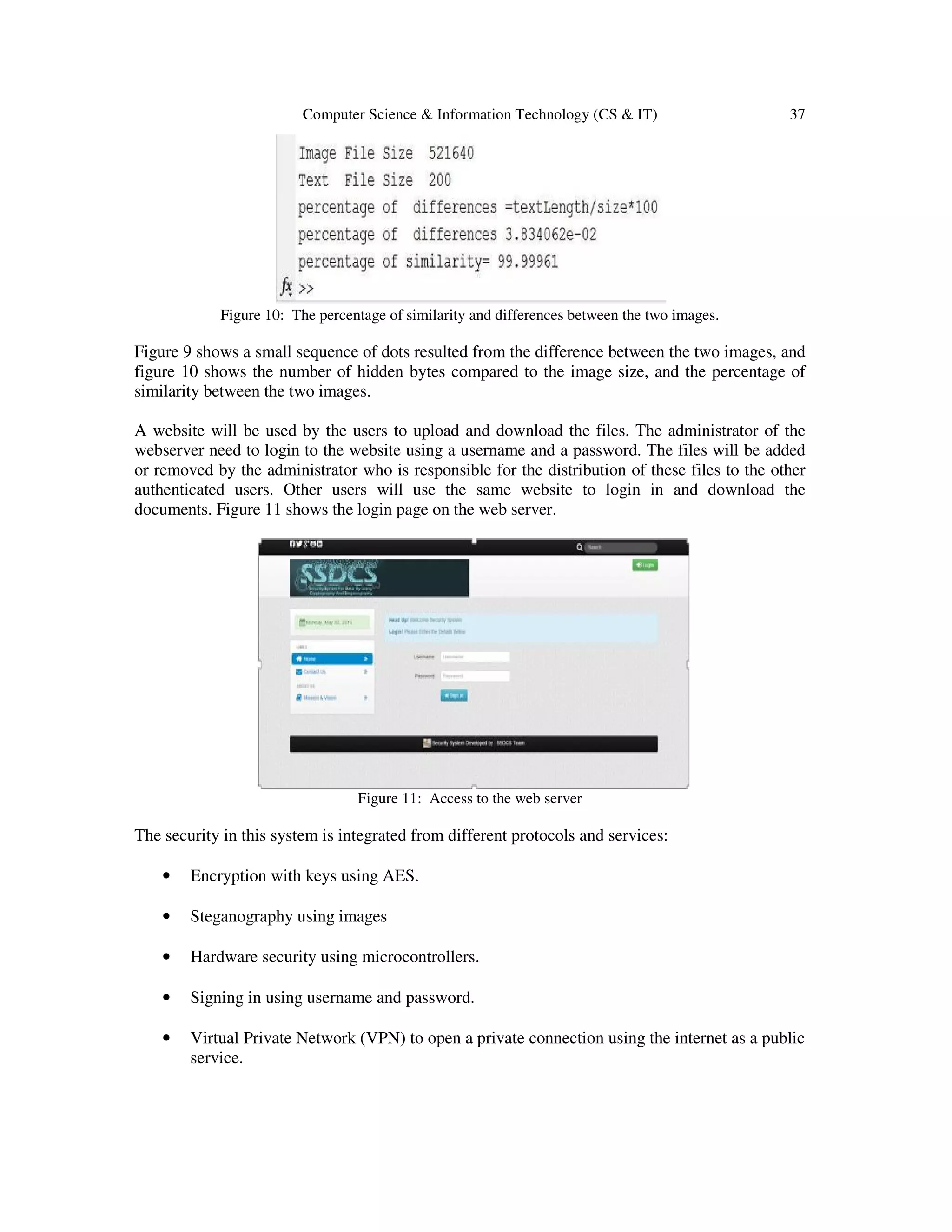 Security System for Data Using Steganography and Cryptography (SSDSC) | PDF | Computing ...