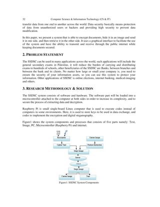 Security System for Data Using Steganography and Cryptography (SSDSC) | PDF | Computing ...