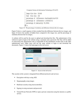 Security System for Data Using Steganography and Cryptography (SSDSC) | PDF | Computing ...