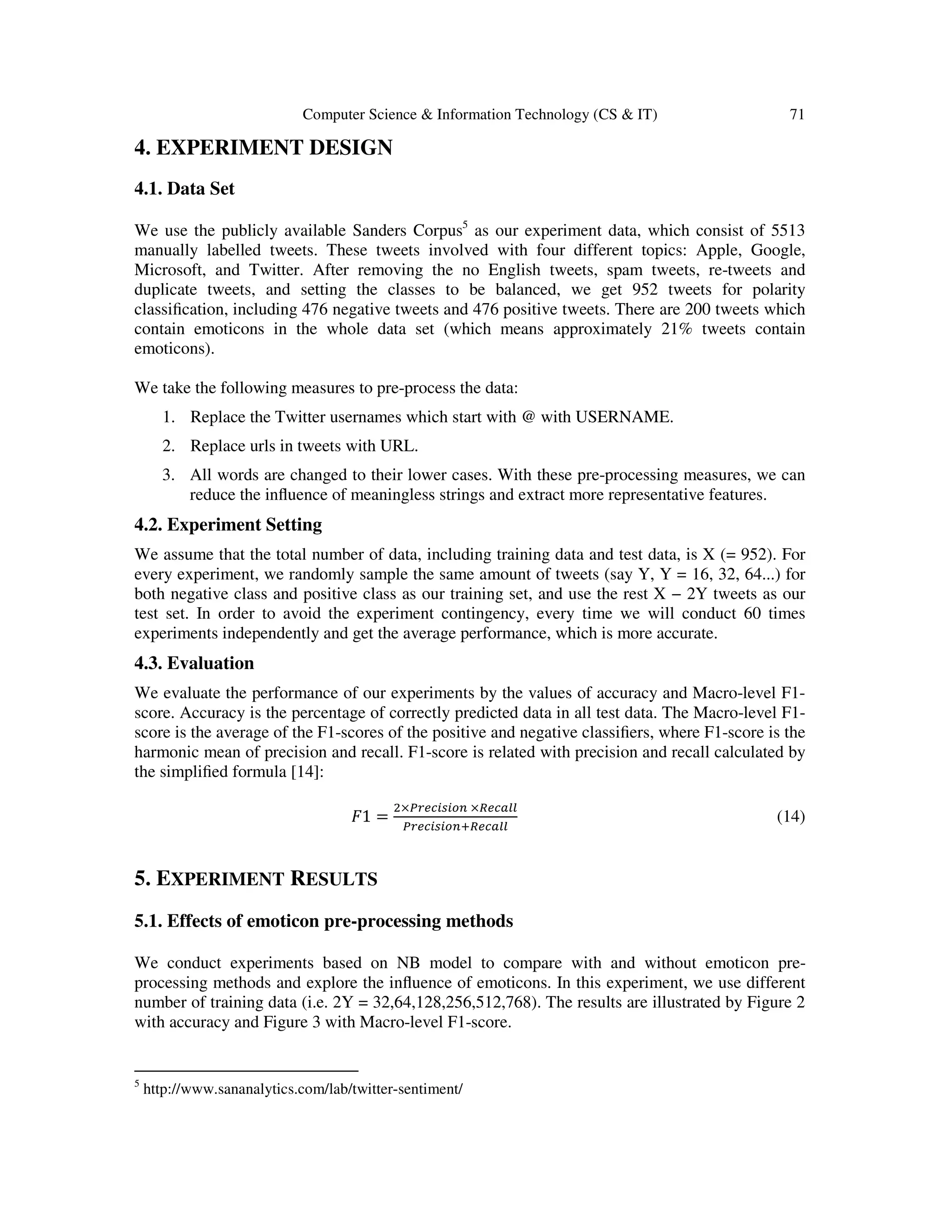 Explore the Effects of Emoticons on Twitter Sentiment Analysis | PDF
