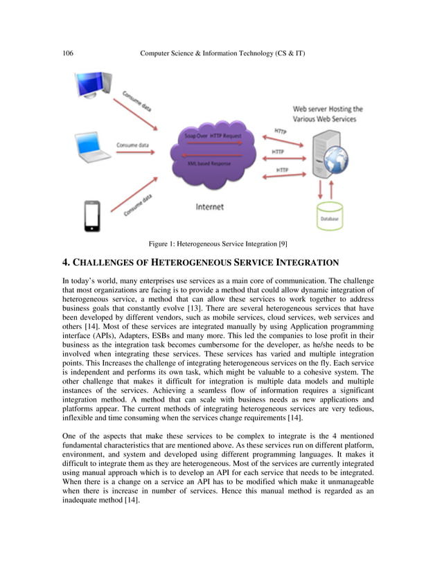 Exploring The Dynamic Integration of Heterogeneous Services | PDF