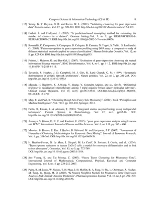 COMPUTATIONAL METHODS FOR FUNCTIONAL ANALYSIS OF GENE EXPRESSION | PDF | Genetics | Science