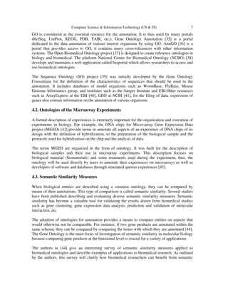 COMPUTATIONAL METHODS FOR FUNCTIONAL ANALYSIS OF GENE EXPRESSION | PDF ...