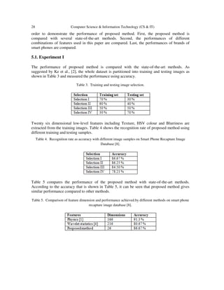 RECOGNITION OF RECAPTURED IMAGES USING PHYSICAL BASED FEATURES | PDF