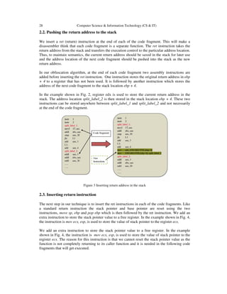 RETURN ORIENTED OBFUSCATION | PDF | Programming Languages | Computing