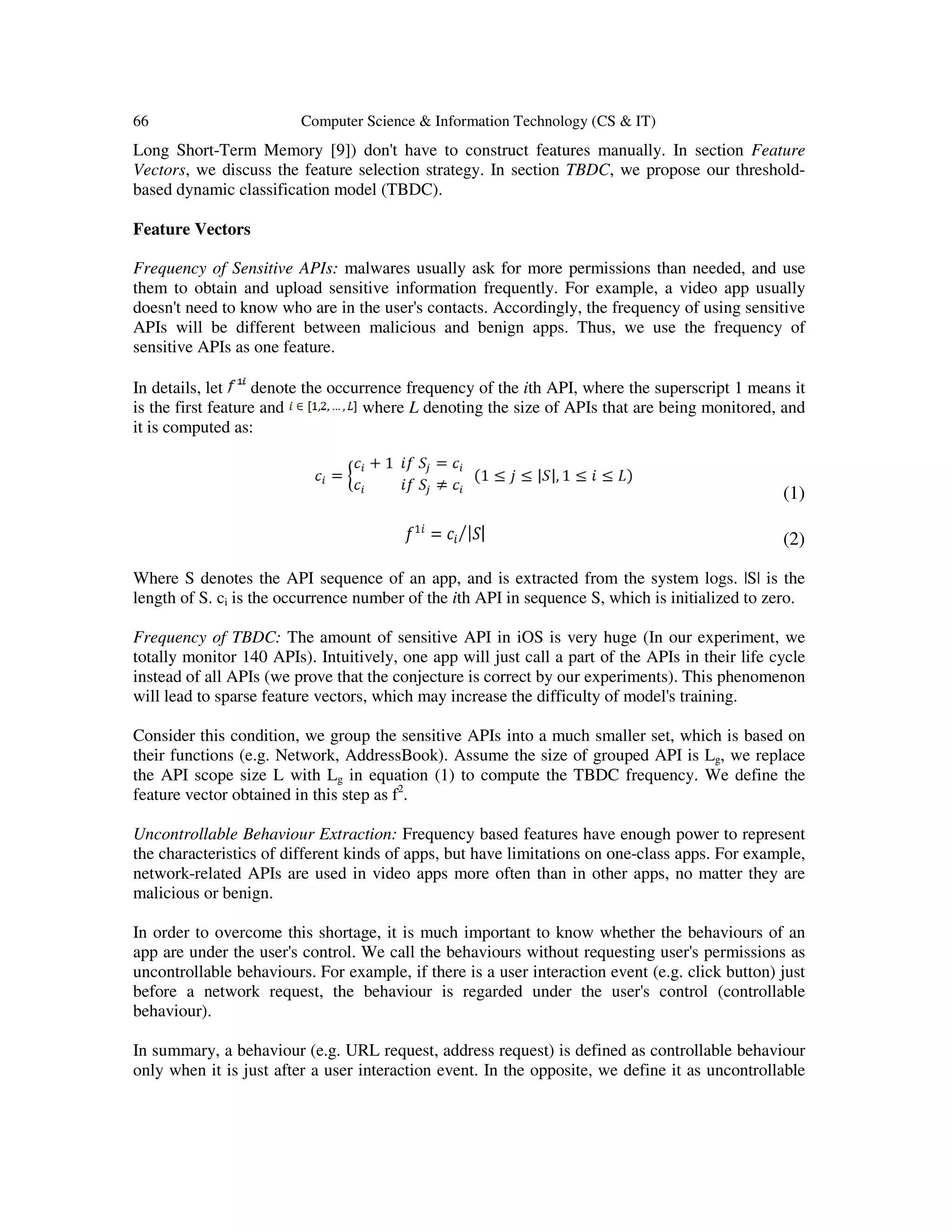 DMIA: A MALWARE DETECTION SYSTEM ON IOS PLATFORM | PDF
