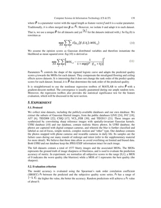 SHARP OR BLUR: A FAST NO-REFERENCE QUALITY METRIC FOR REALISTIC PHOTOS ...