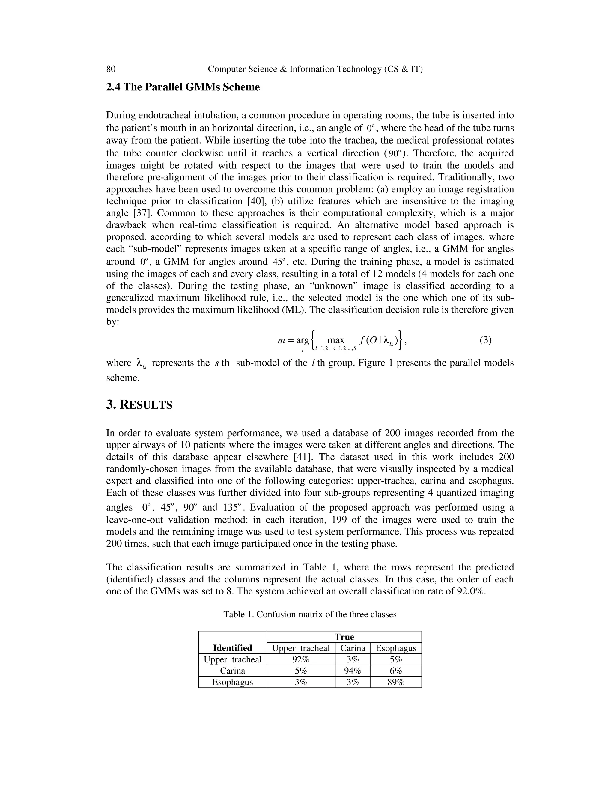 CLASSIFICATION OF UPPER AIRWAYS IMAGES FOR ENDOTRACHEAL INTUBATION ...