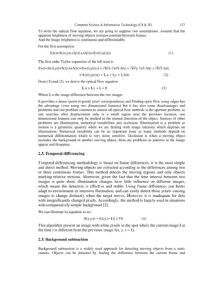 A NOVEL BACKGROUND SUBTRACTION ALGORITHM FOR PERSON TRACKING BASED ON K ...