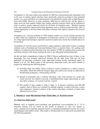 NEURAL NETWORKS FOR HIGH PERFORMANCE TIME-DELAY ESTIMATION AND ACOUSTIC SOURCE LOCALIZATION | PDF