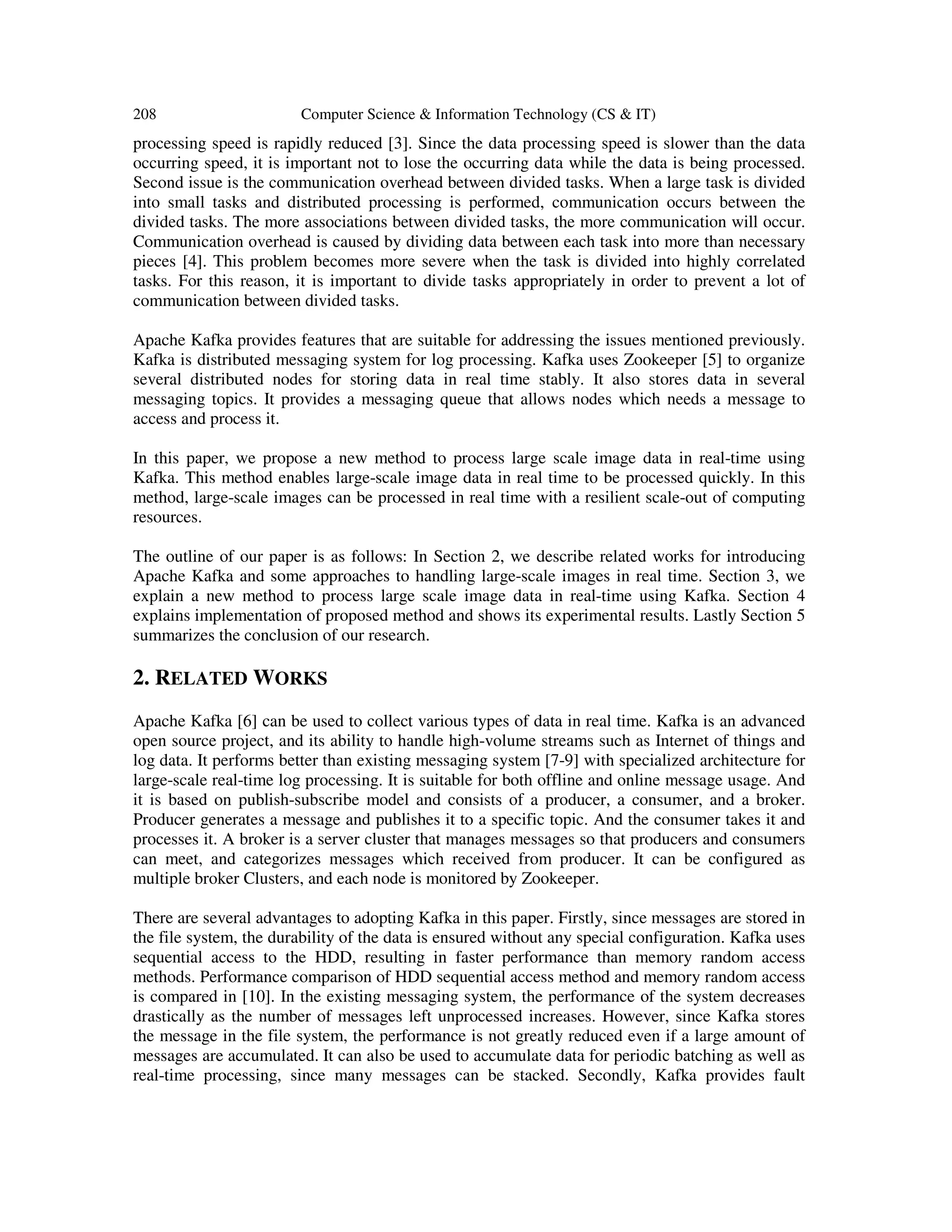 LARGE SCALE IMAGE PROCESSING IN REAL-TIME ENVIRONMENTS WITH KAFKA | PDF | Computing | Technology ...