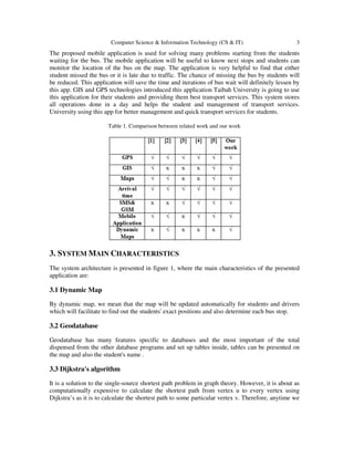 ROUTING AND TRACKING SYSTEM FOR BUSES | PDF | Computer Software and ...