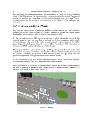 ROUTING AND TRACKING SYSTEM FOR BUSES | PDF | Computer Software and Applications | Computing