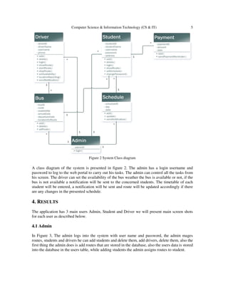 Routing and Tracking System for Buses | PDF