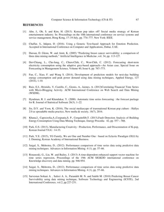 PREDICTING POPULARITY OF KOREAN CONTENTS IN ARAB COUNTRIES USING A DATA MINING TECHNIQUE | PDF