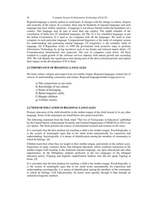 MULTILINGUAL CONVERSATION ASCII TO UNICODE IN INDIC SCRIPT | PDF