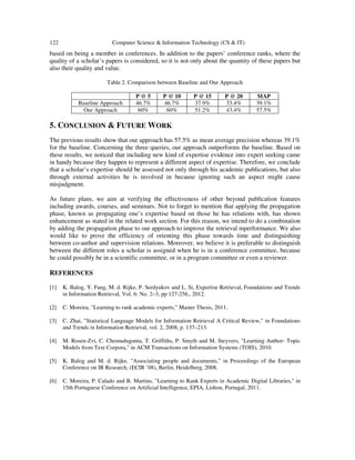 TOWARDS A MULTI-FEATURE ENABLED APPROACH FOR OPTIMIZED EXPERT SEEKING | PDF