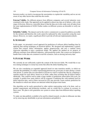 ESTIMATING HANDLING TIME OF SOFTWARE DEFECTS | PDF