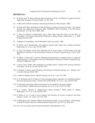 ESTIMATING HANDLING TIME OF SOFTWARE DEFECTS | PDF