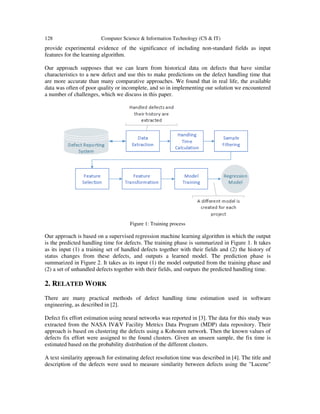 ESTIMATING HANDLING TIME OF SOFTWARE DEFECTS | PDF